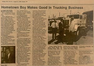 Our History | Venture Express